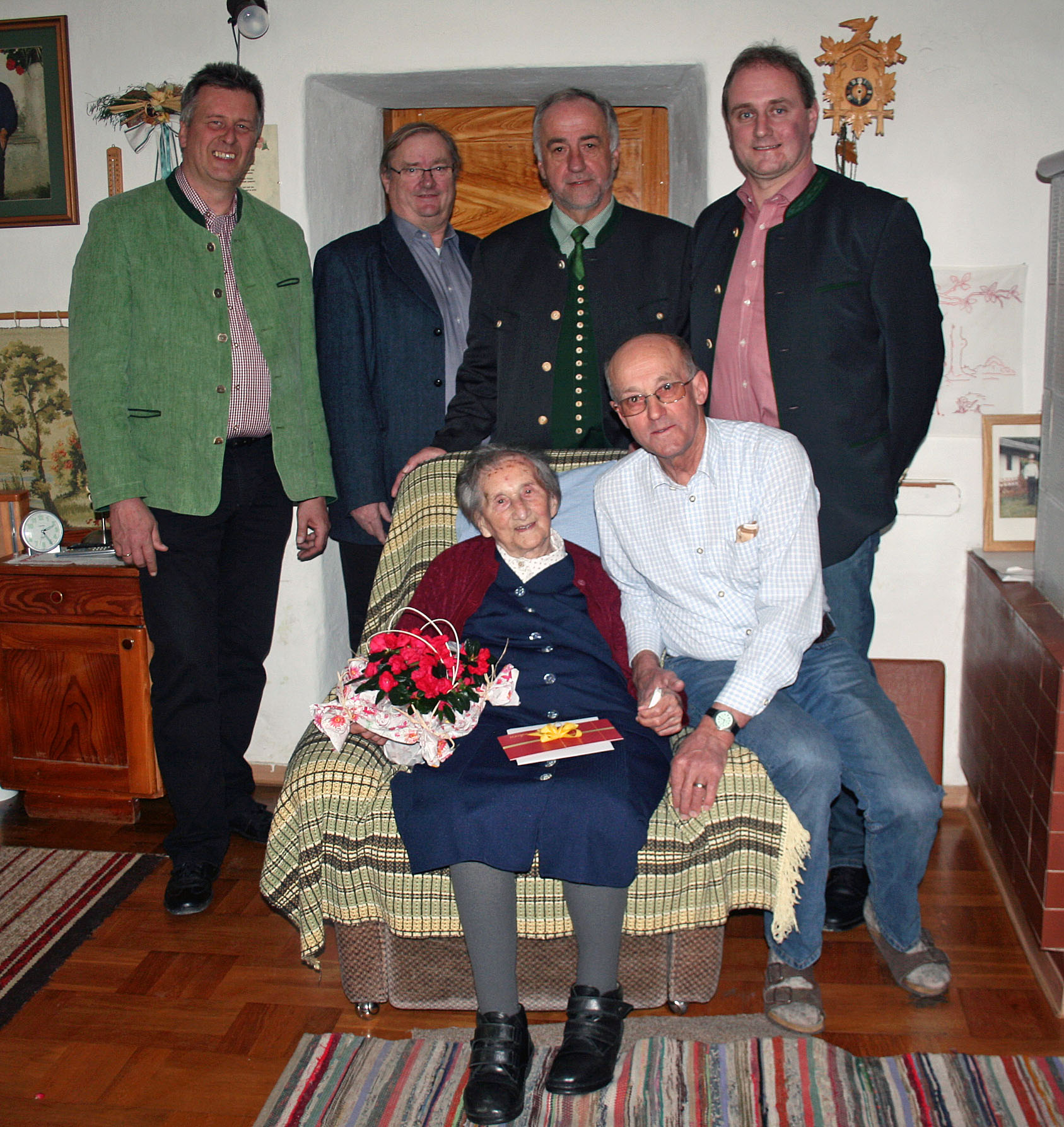 St. Peter/Jdbg.: Maria Zechner feierte ihren 104. Geburtstag - St ...